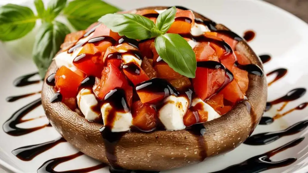 Delicious Caprese Stuffed Portobello Mushrooms with 4 Cooking method