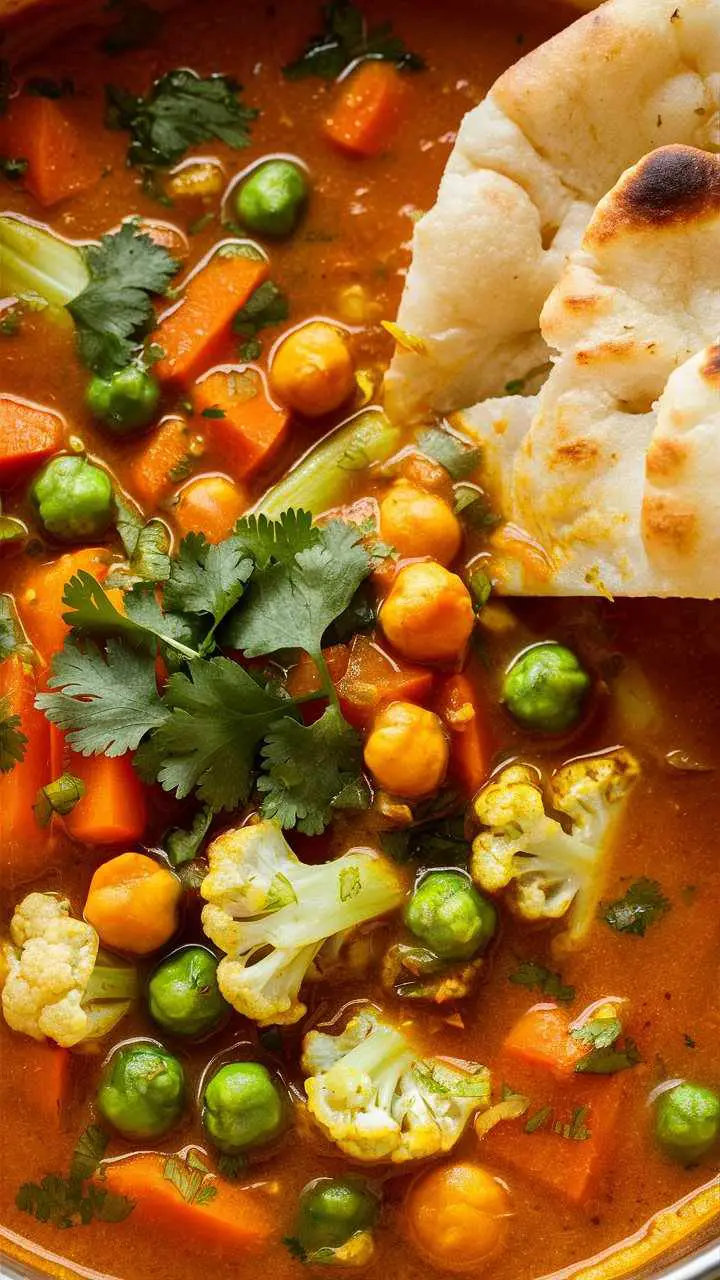 Easy Vegetable Chickpea Curry Recipe