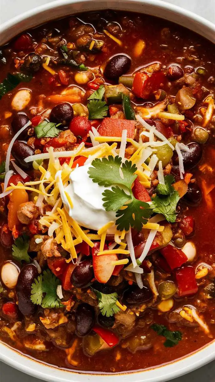 Easy Vegetarian Chili Recipe: Hearty & Delicious