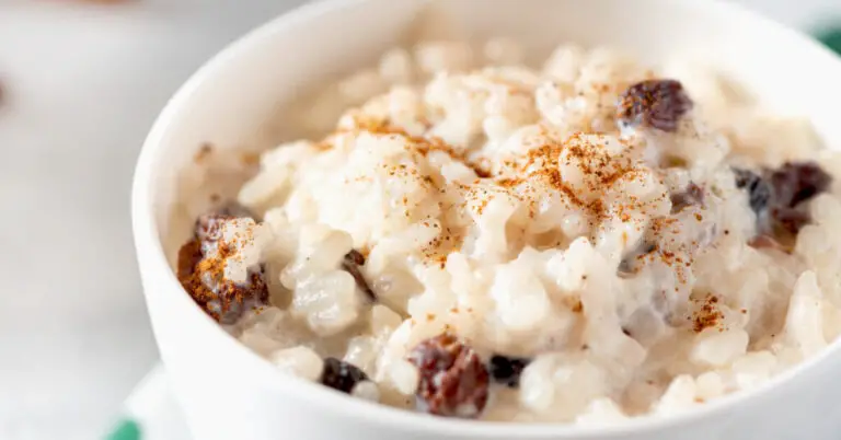 Healthy Rice Pudding with Cooked Rice - All Recipe Secret