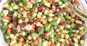 Dense Bean Salad - All Recipe Secret
