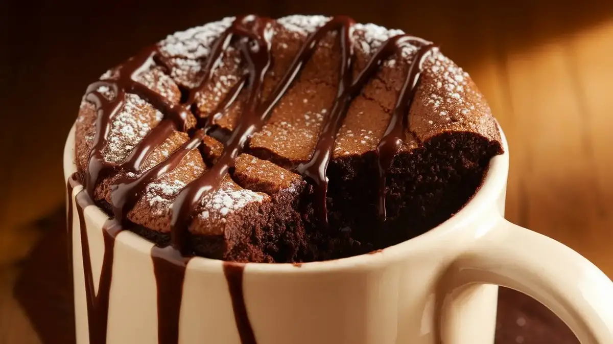Brownie Mug Cake - All Recipe Secret