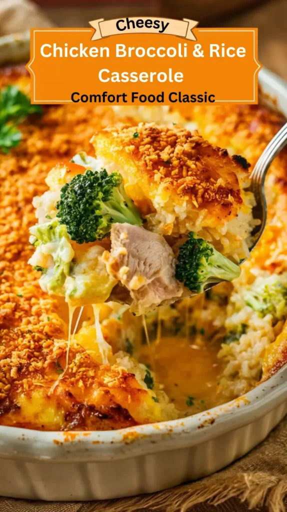 Chicken Broccoli Rice Casserole - All Recipe Secret