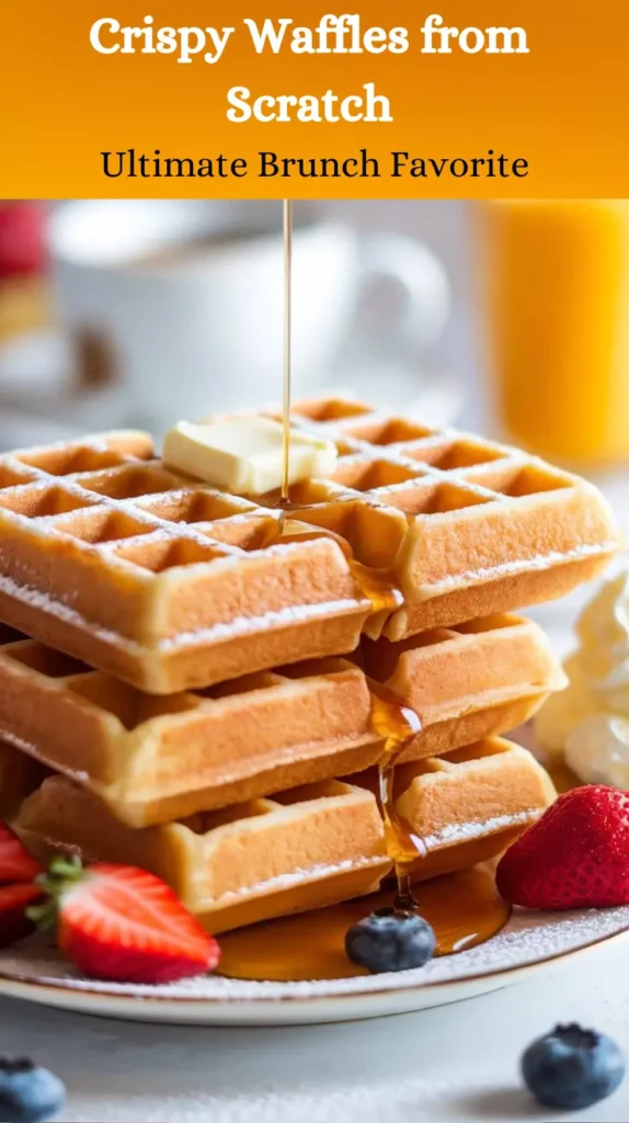 Waffles from Scratch - All Recipe Secret