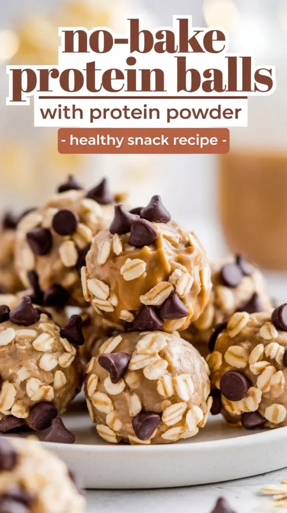 Protein Balls with Protein Powder Recipe - All Recipe Secret