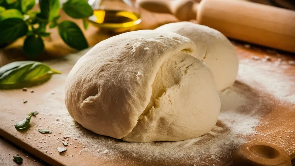 No-Yeast Pizza Dough - Healthy