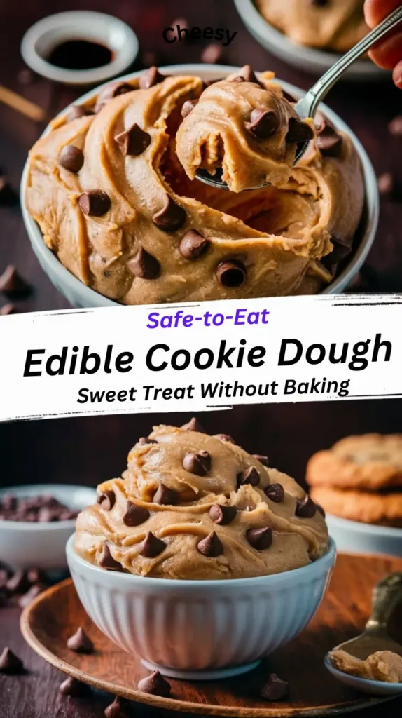 Edible Cookie Dough - All Recipe Secret