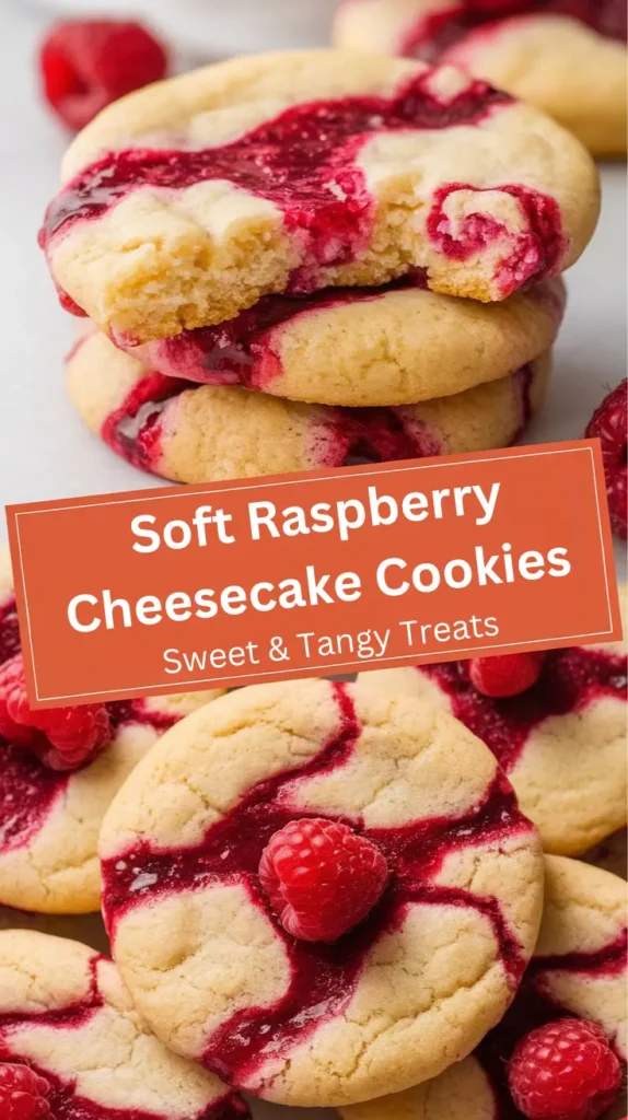 Raspberry Cheesecake Cookies Recipe - All Recipe Secret