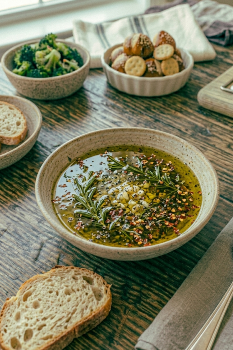 Bread Dipping Oil - All Recipe Secret
