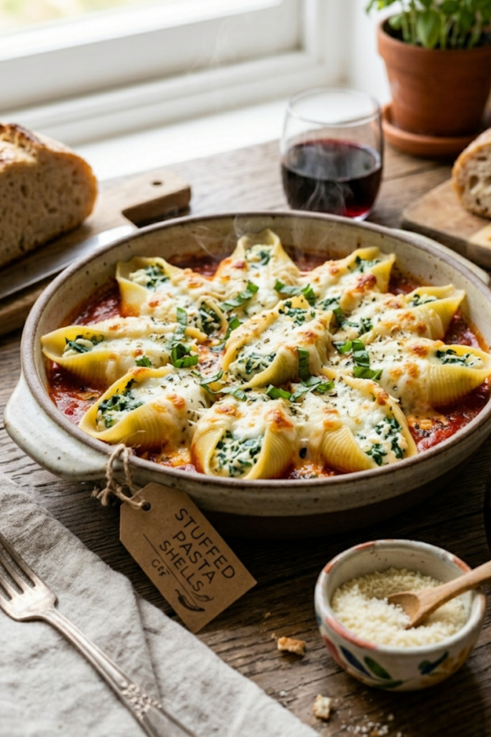 Stuffed Pasta Shells - All Recipe Secret